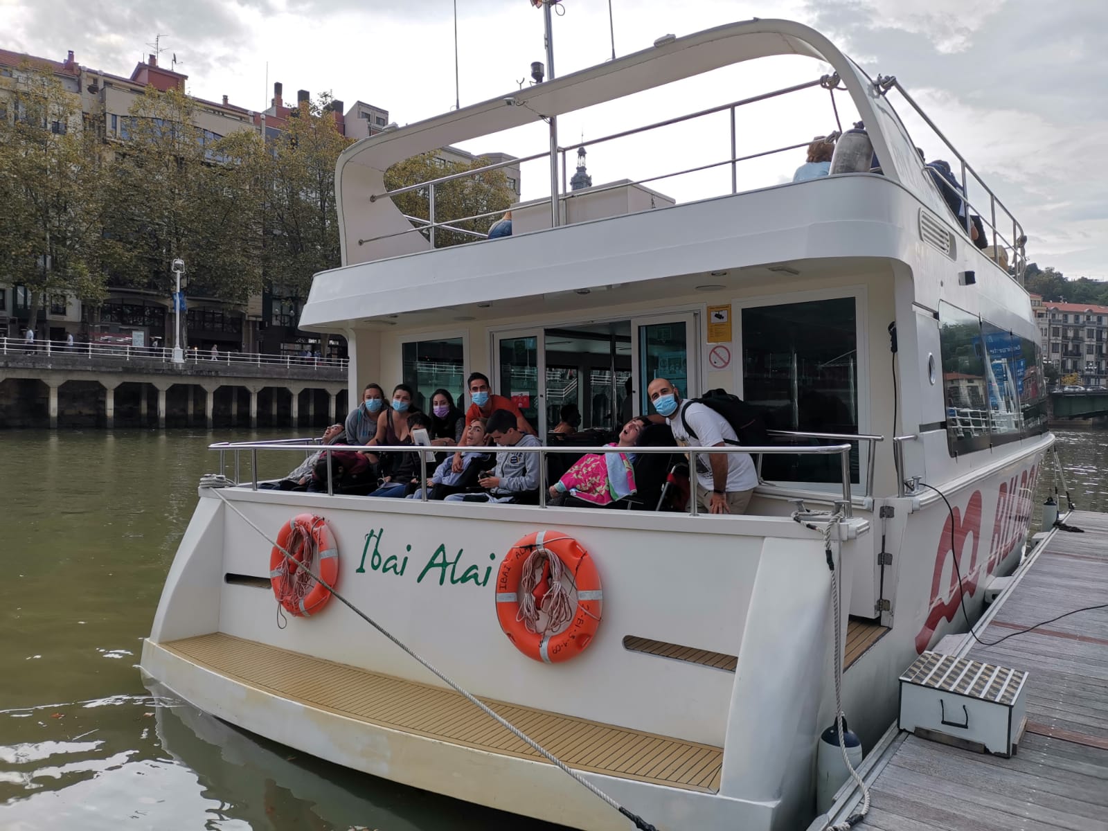 Aspace Bizkaia | Un turno de salcedillo conoce Bilbao a bordo de un ...