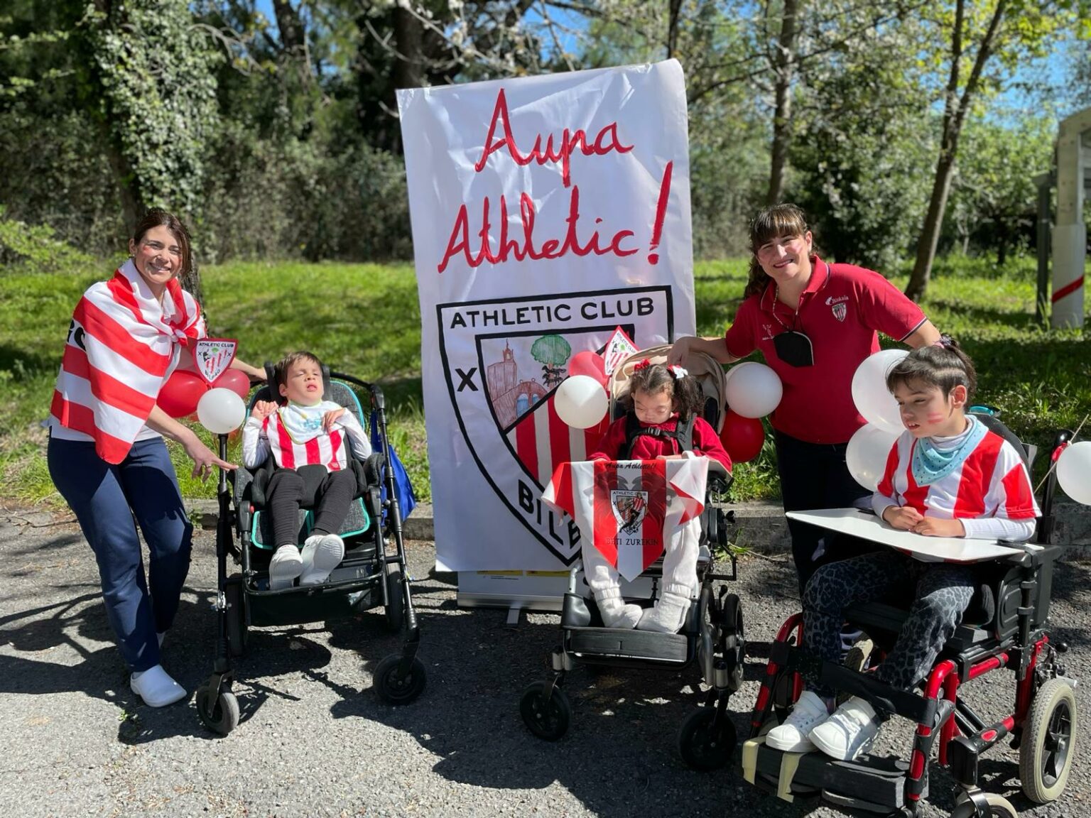 Aspace Bizkaia | Aspace Bizkaia en rojo y blanco - Aspace Bizkaia
